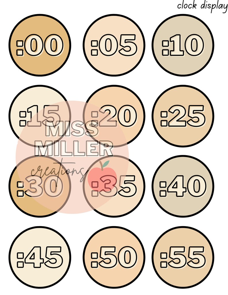 Neutral Boho Rainbow Classroom Math Displays - Etsy