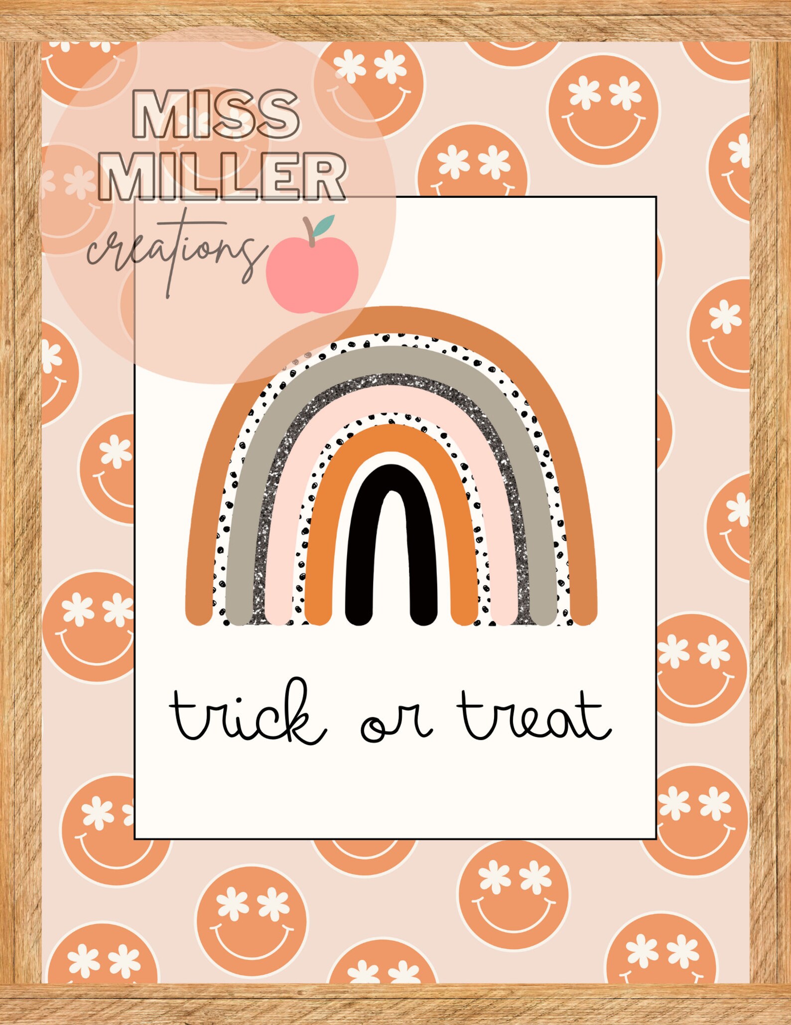 Boho Halloween Classroom Decor Posters - Etsy