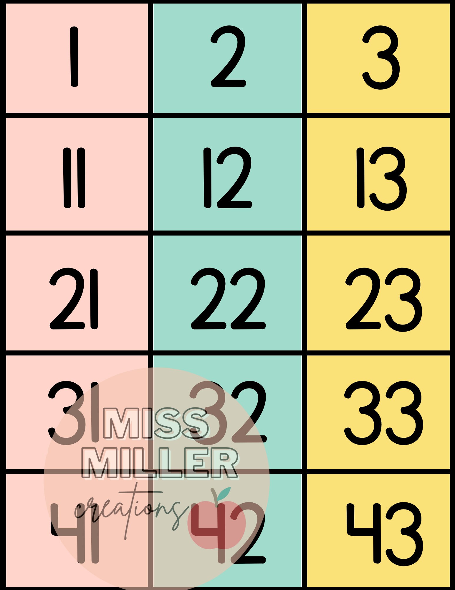 Pastel Boho Rainbow Math Classroom Displays - Etsy