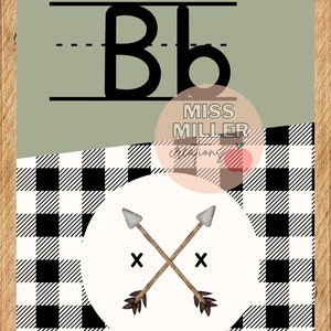 Adventure Classroom Alphabet Posters - Etsy