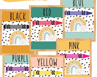 Classroom Color Palettes - Etsy