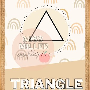 Neutral Boho Rainbow Shape Posters - Etsy