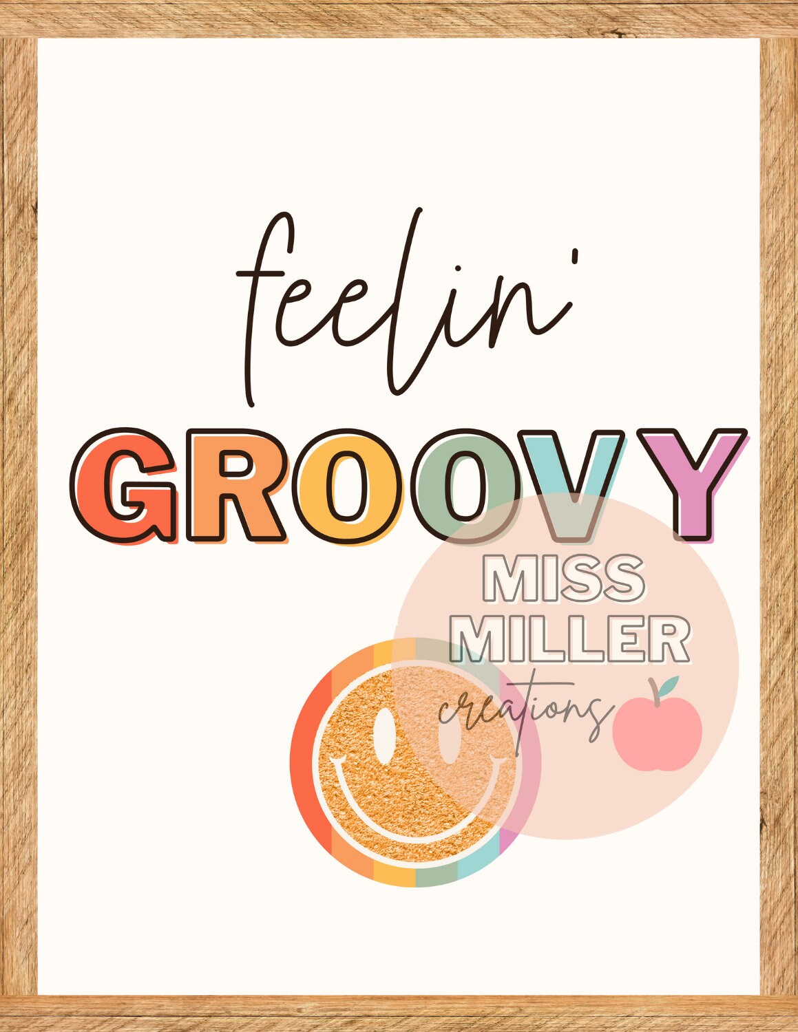 Retro Rainbow Classroom Quote Posters - Etsy