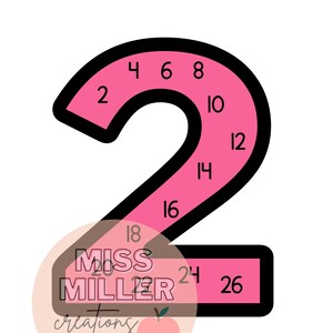 Groovy Glitter Math Classroom Displays [100 Chart, Ten Frames, Skip ...