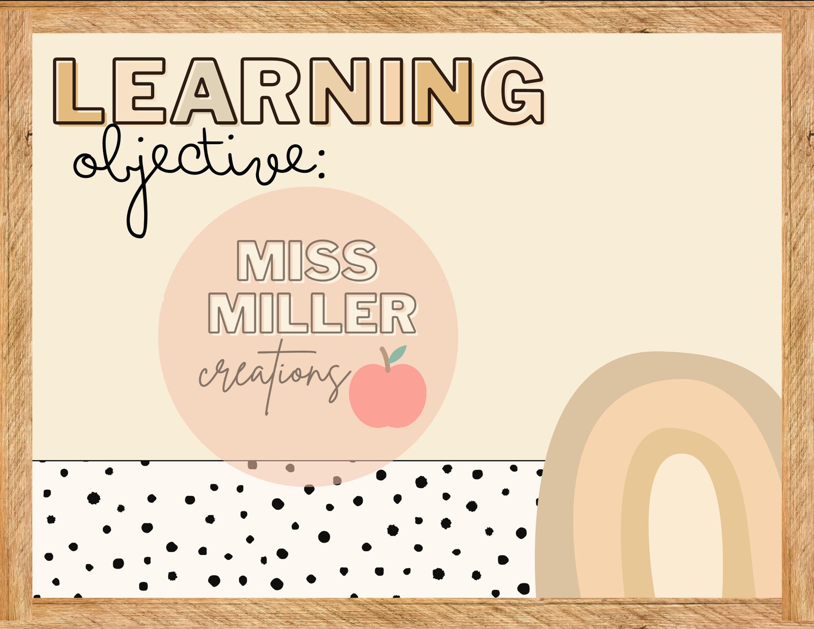 Neutral Boho Rainbow Miscellaneous Posters - Etsy