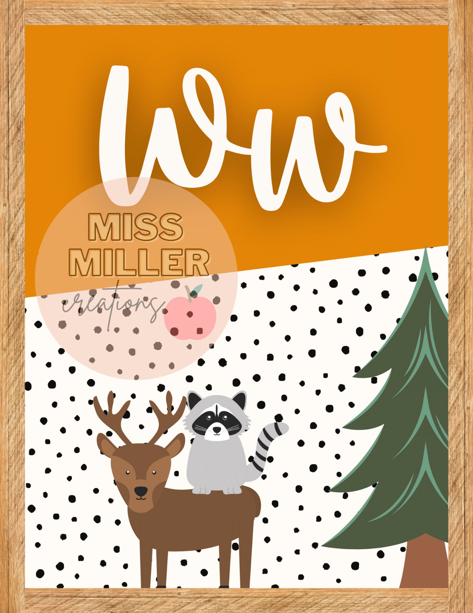 Woodland Classroom Alphabet Posters editable | Etsy