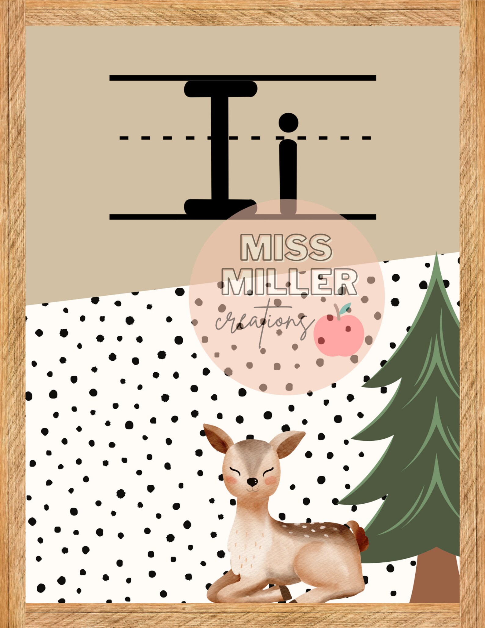 Woodland Classroom Alphabet Posters - Etsy