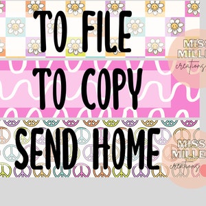 Disco Era 10-drawer Cart Labels - Etsy