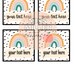 Modern Boho Rainbow Classroom Labels [editable] - Etsy