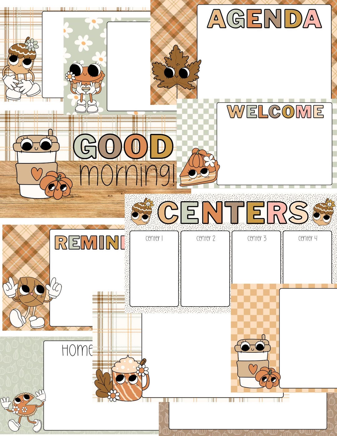The Pumpkin Spice Era Google Slides Templates [autumn/fall] - Etsy