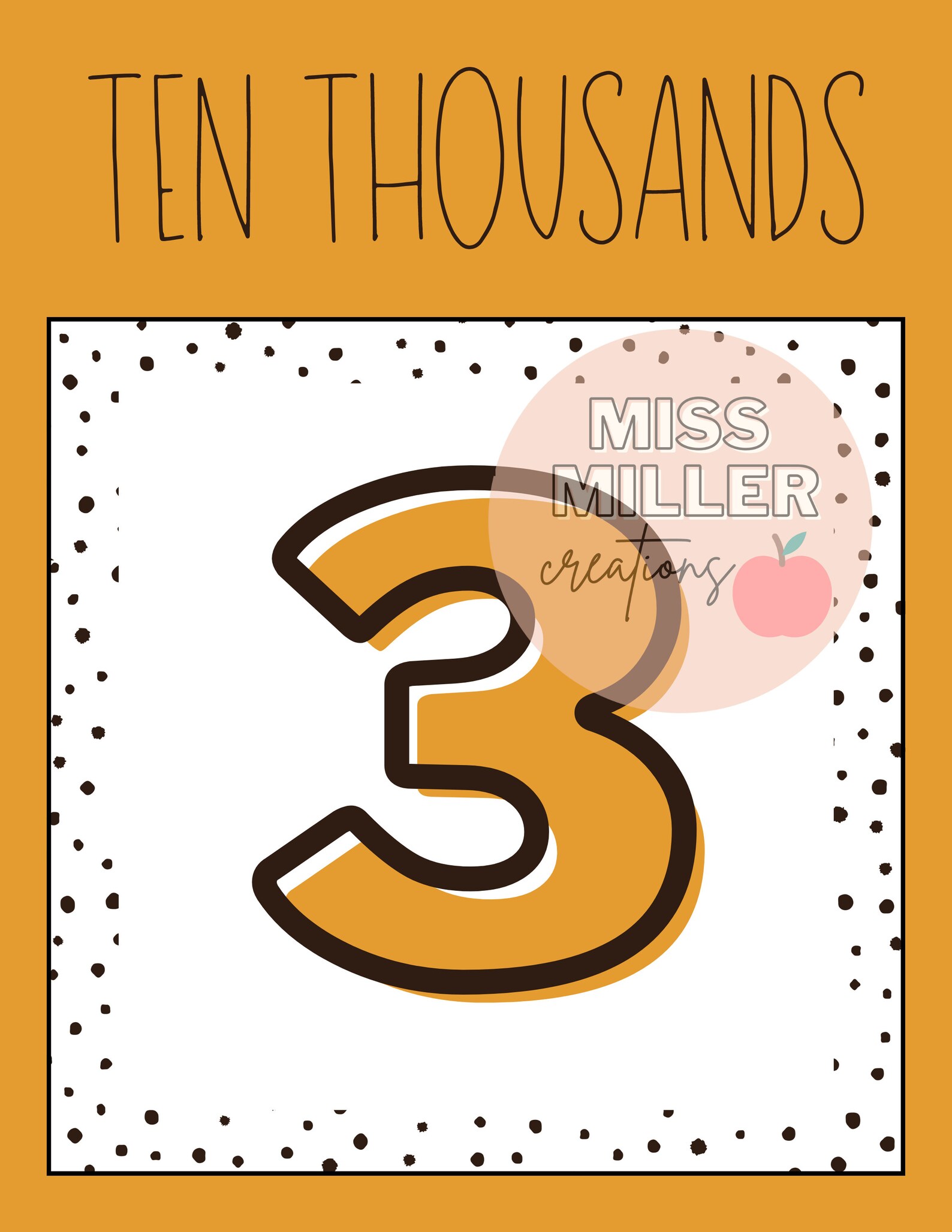 Modern Boho Rainbow Place Value Classroom Posters - Etsy