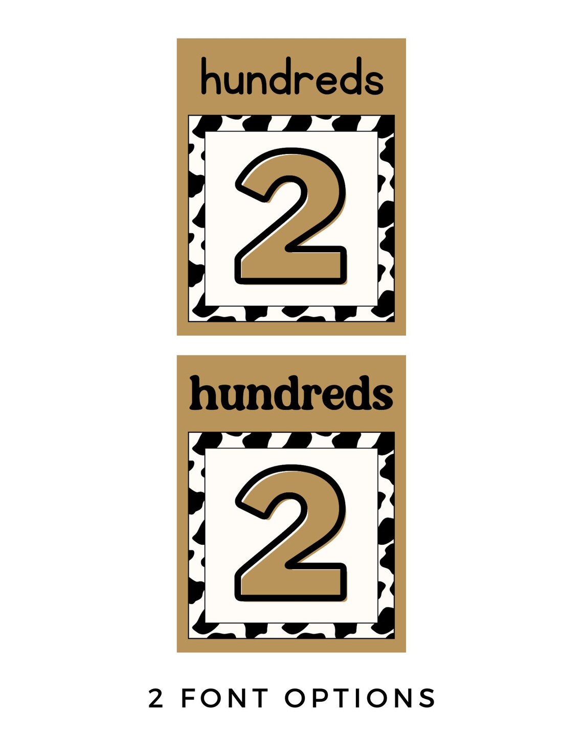 Wild Wild West Place Value Posters - Etsy