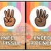Retro Rainbow Hand Signals Classroom Posters editable - Etsy