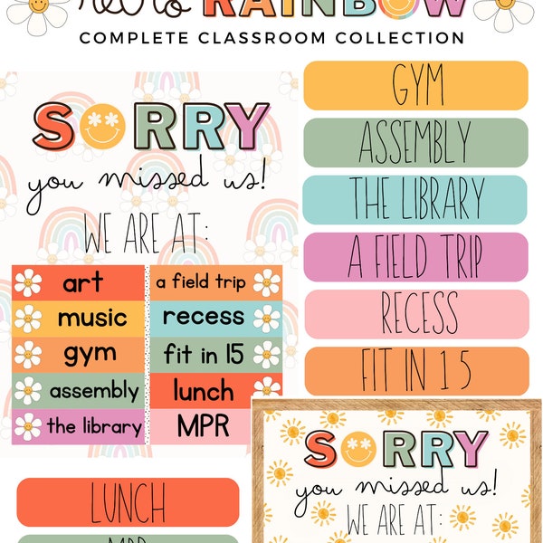 Classroom Door Signs - Etsy