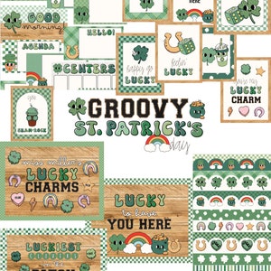 Groovy Seasonal YEARLONG Classroom Decor Bundle - Etsy