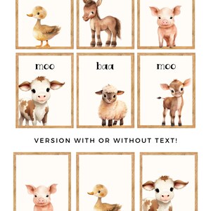 Farm Friends Classroom Quote Posters - Etsy