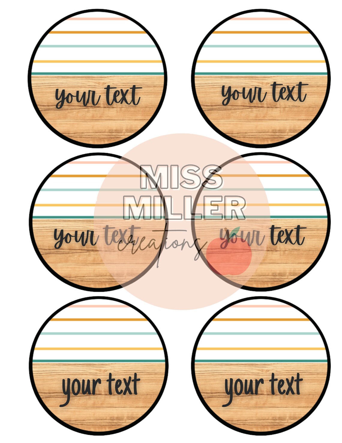 Modern Boho Rainbow Classroom Labels editable | Etsy