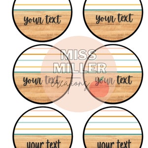 Modern Boho Rainbow Classroom Labels editable | Etsy