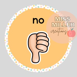 Pastel Boho Rainbow Hand Signals Classroom Posters [editable] - Etsy