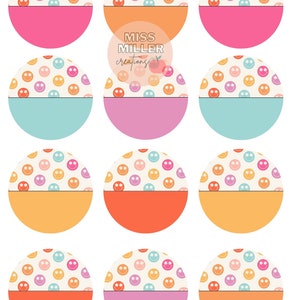 Groovy Glitter Class Jobs Display [editable] - Etsy