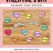 Groovy Valentine: Conversation Hearts Bulletin Board Kit - Etsy