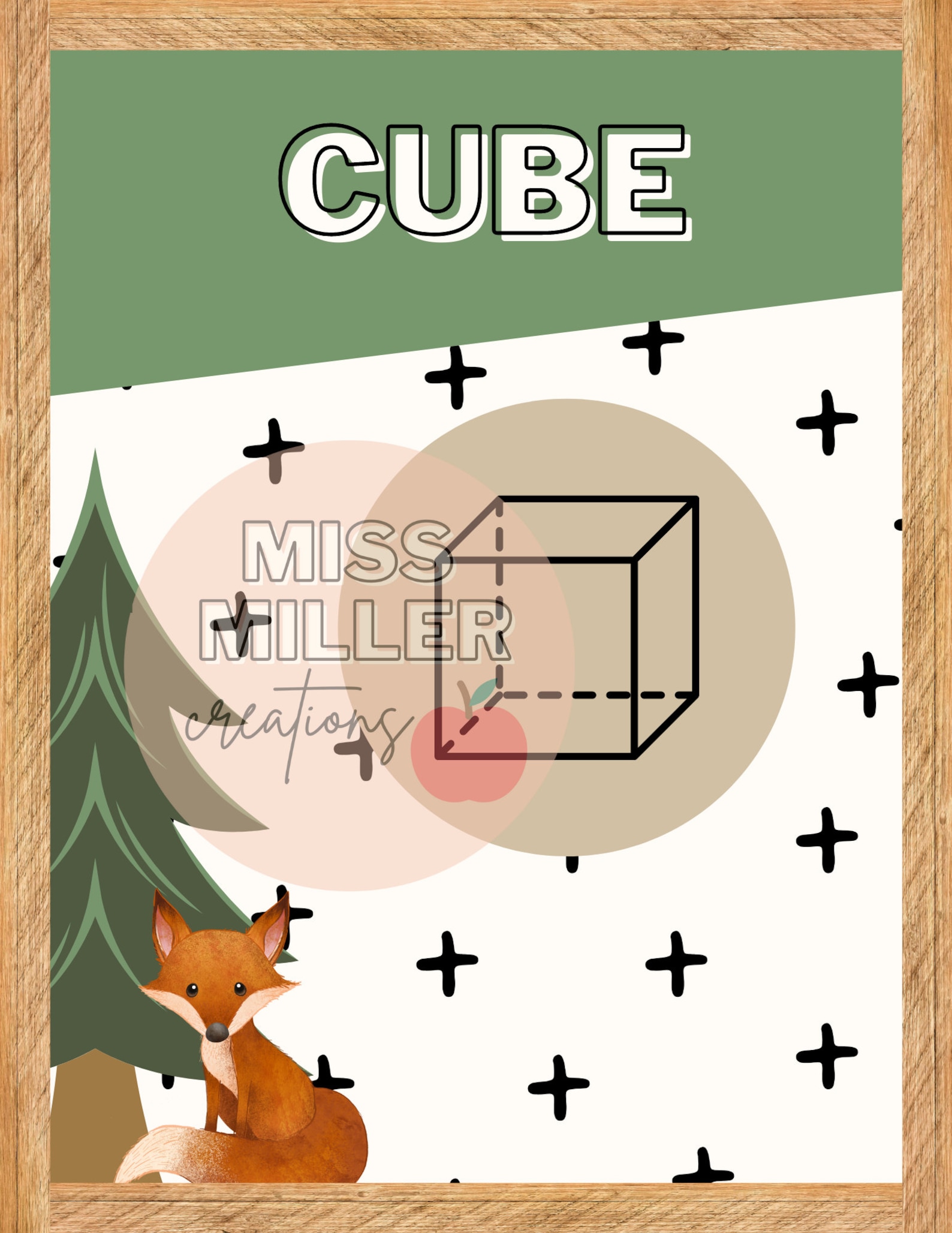 Woodland Classroom Shape Posters - Etsy