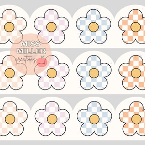 Daisy Dreams Bulletin Board Borders - Etsy