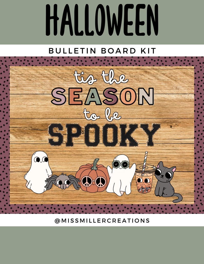 The Spooky Era: Halloween Classroom Decor Bundle - Etsy