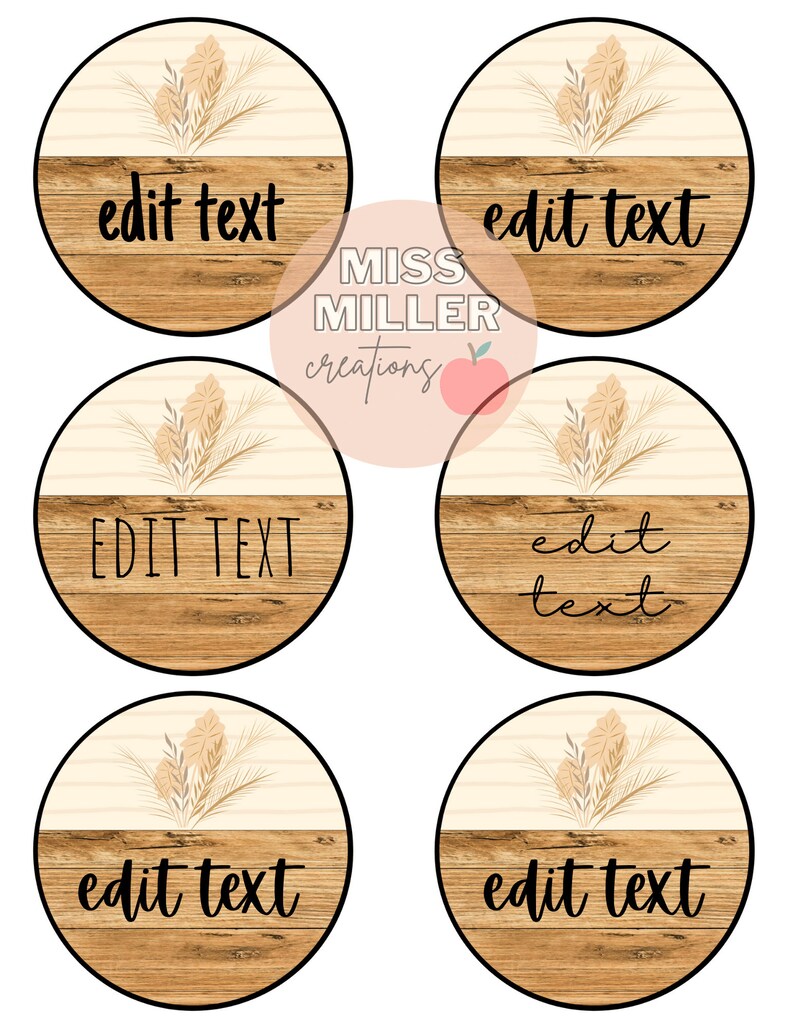 Neutral Boho Rainbow Classroom Labels editable - Etsy