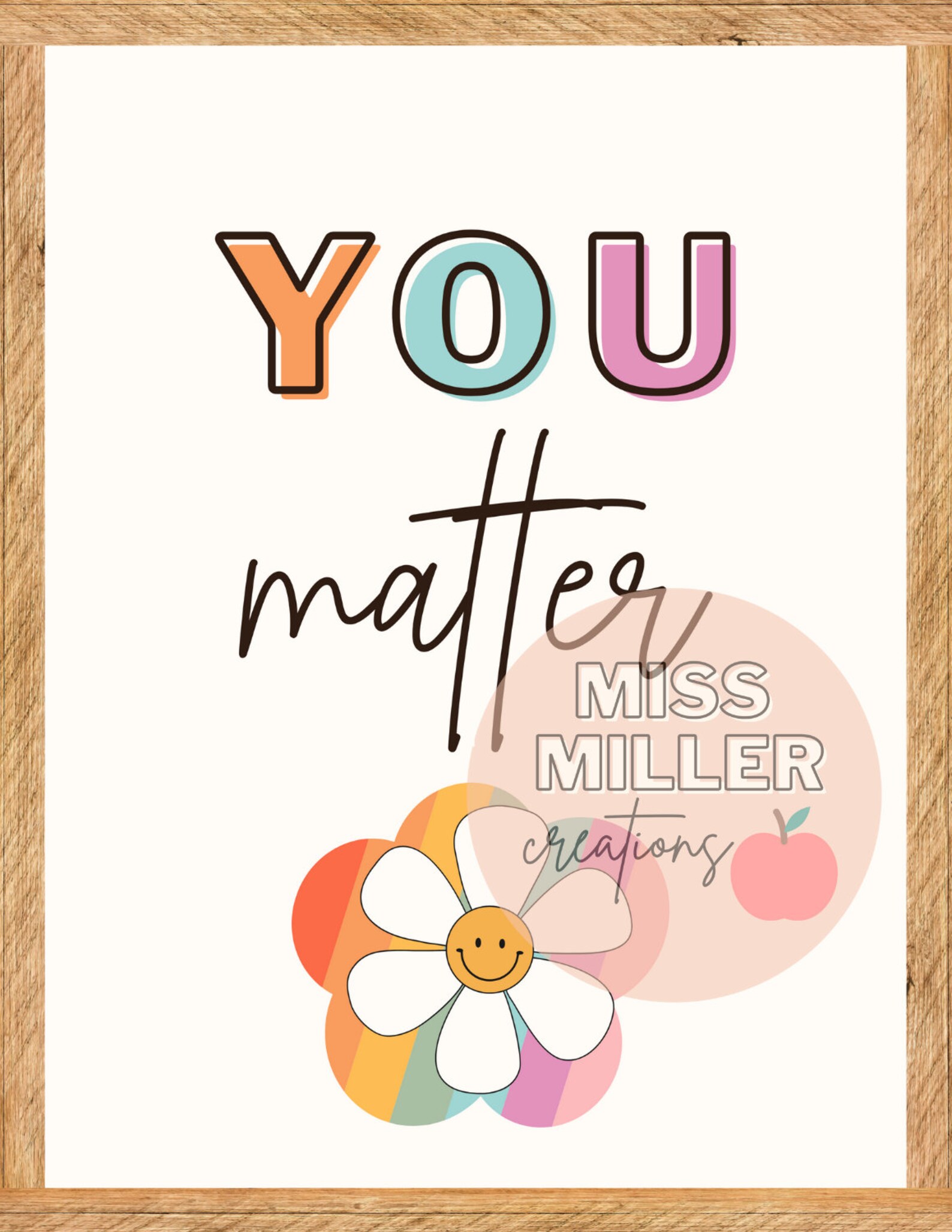 Retro Rainbow Classroom Quote Posters - Etsy