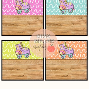 Disco Era Classroom Labels [editable] - Etsy