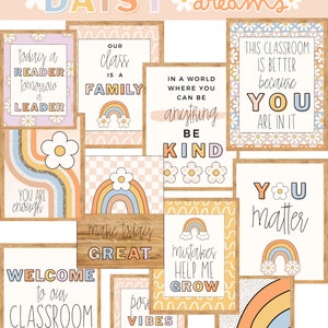 Daisy Dreams Classroom Posters - Etsy