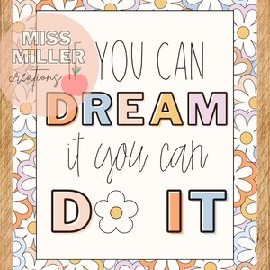 Daisy Dreams Classroom Posters - Etsy