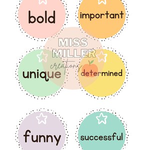 Pastel Boho Rainbow Affirmation Station - Etsy