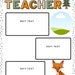Woodland Meet the Teacher Template - Etsy