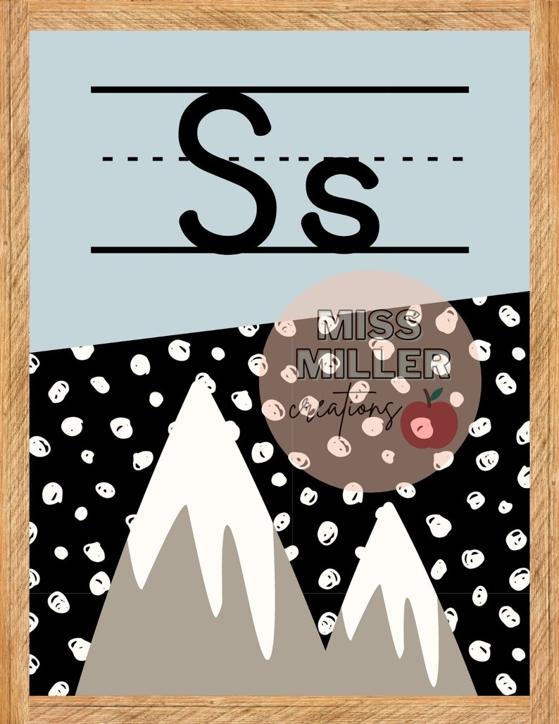 Adventure Classroom Alphabet Posters - Etsy