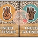 Boho Tropics Hand Signals Classroom Posters editable - Etsy