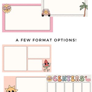 Groovy Summer Google Slides Templates - Etsy