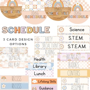 Daisy Dreams Classroom Schedule [editable] - Etsy