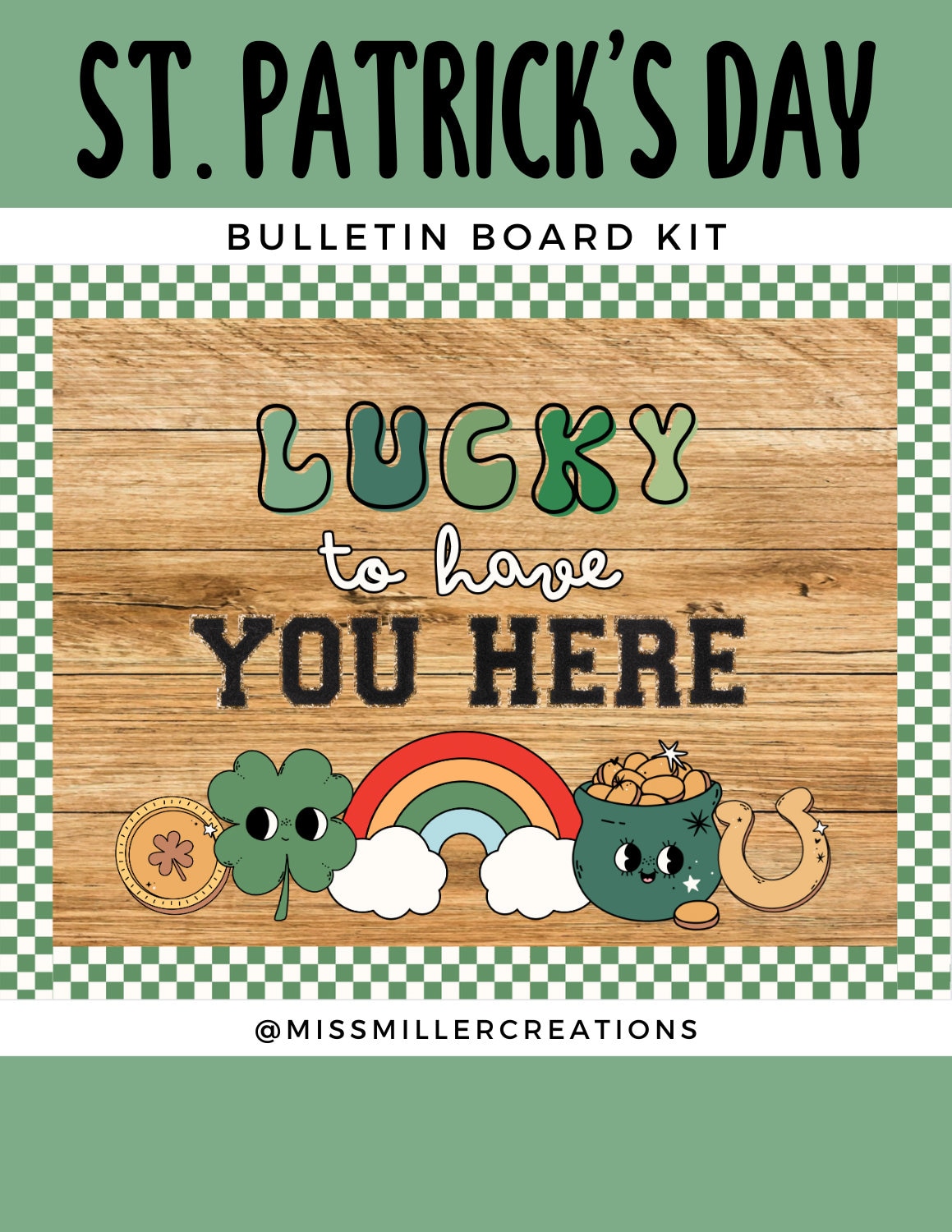 Groovy St. Patrick's Day Classroom Decor Bundle - Etsy