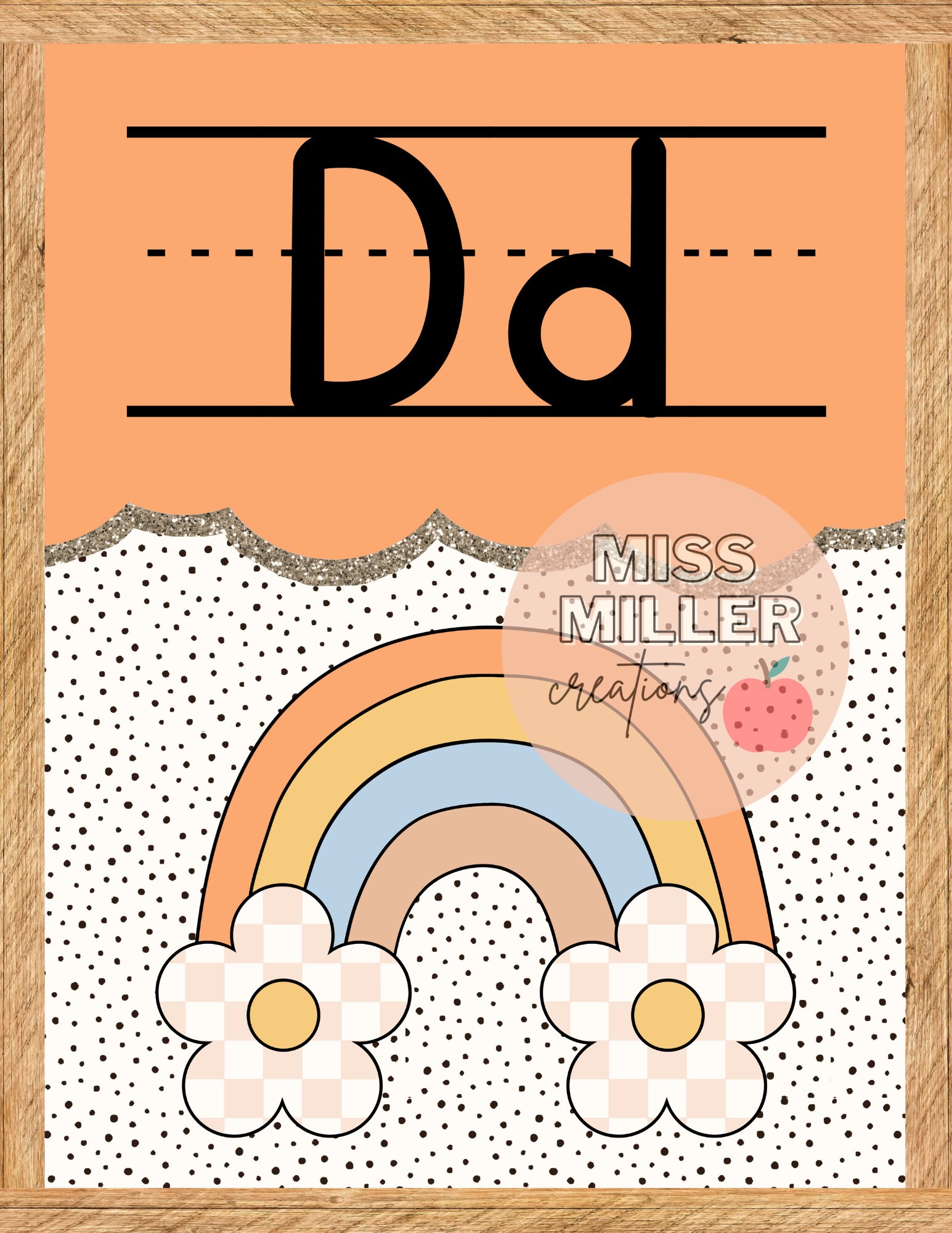 Daisy Dreams Alphabet Posters - Etsy