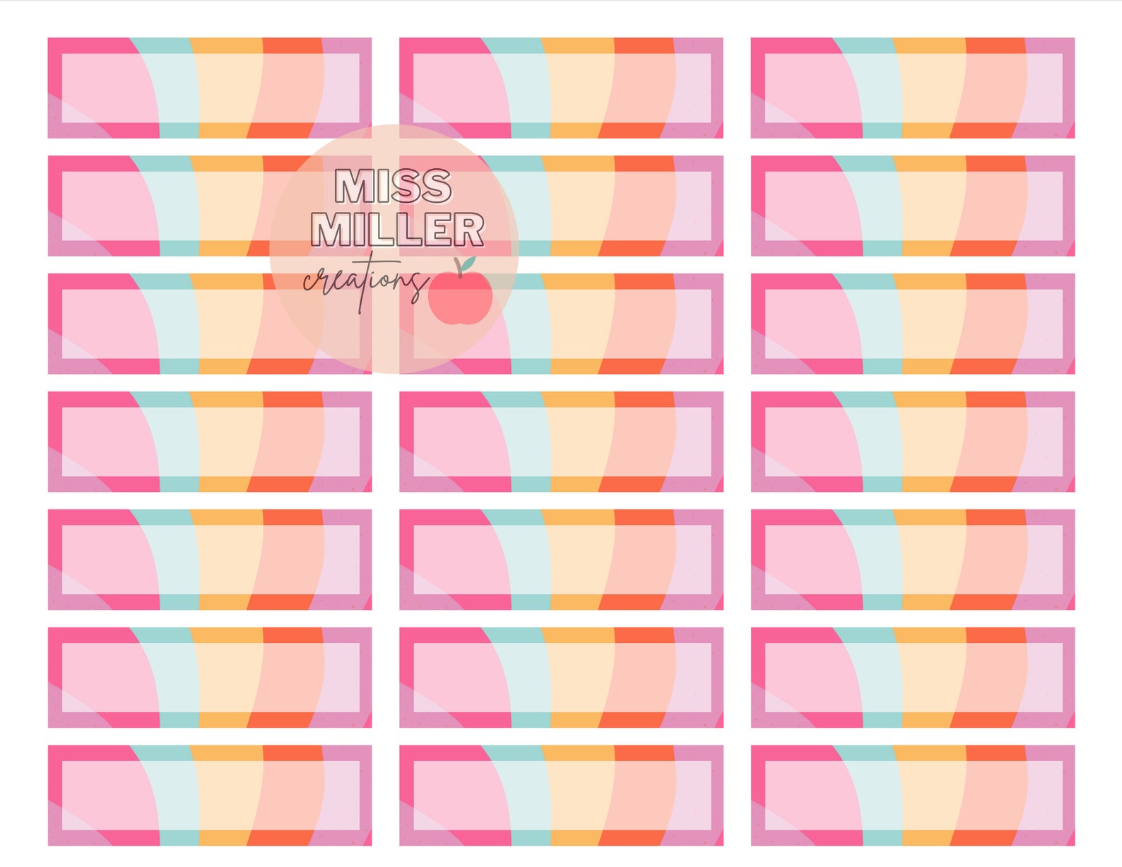 Groovy Glitter Class Birthday Display editable - Etsy