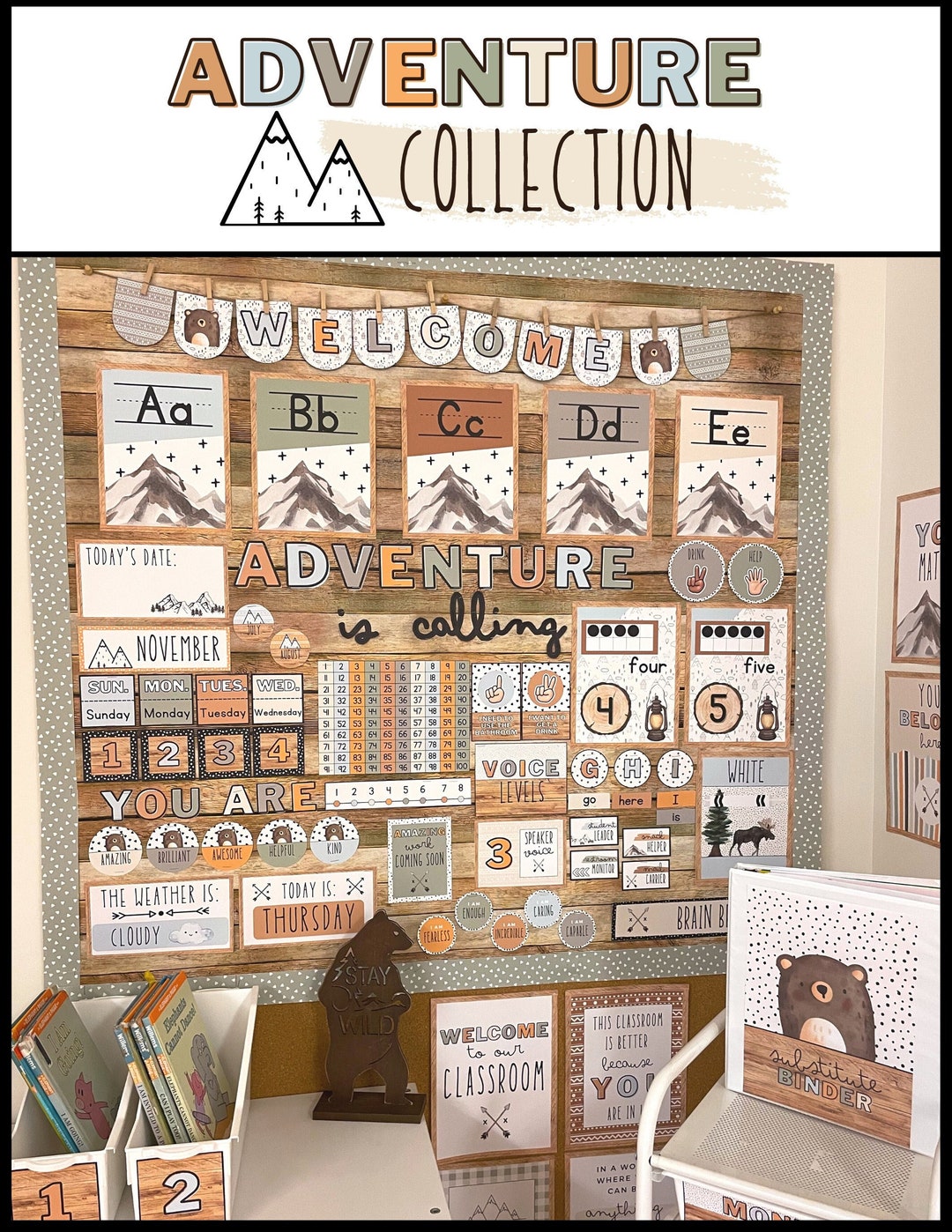 Adventure Theme Complete Classroom Collection [editable] - Etsy