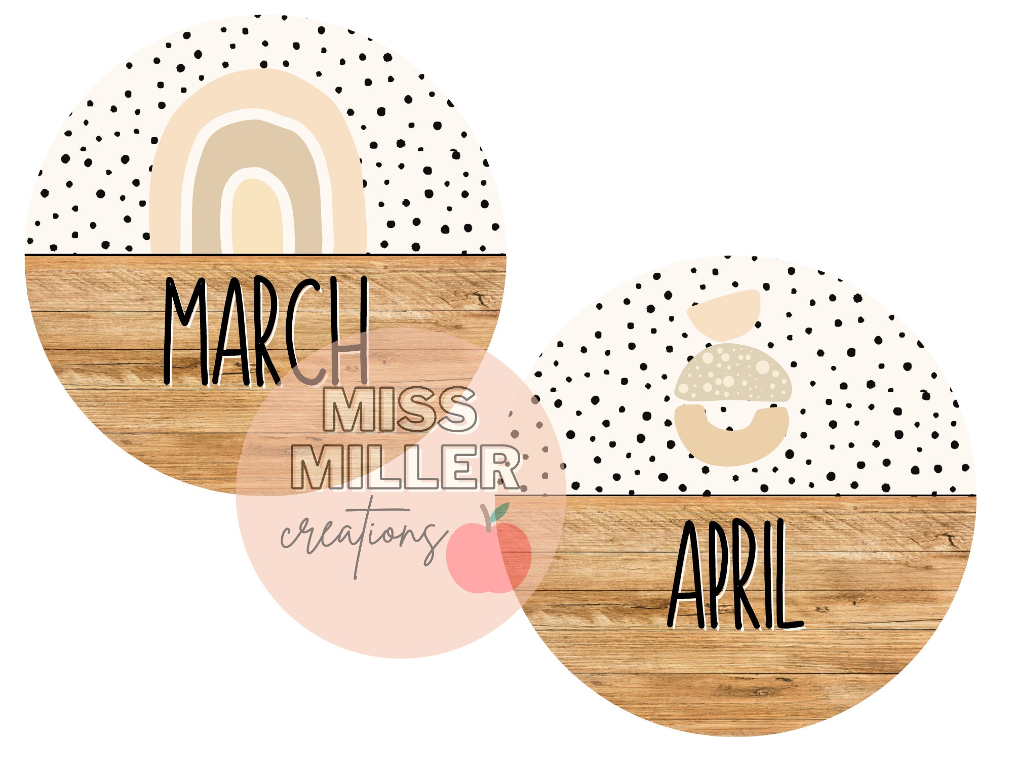 Neutral Boho Rainbow Class Birthday Display editable - Etsy Canada