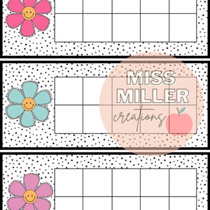 Groovy Glitter Math Classroom Displays [100 Chart, Ten Frames, Skip ...