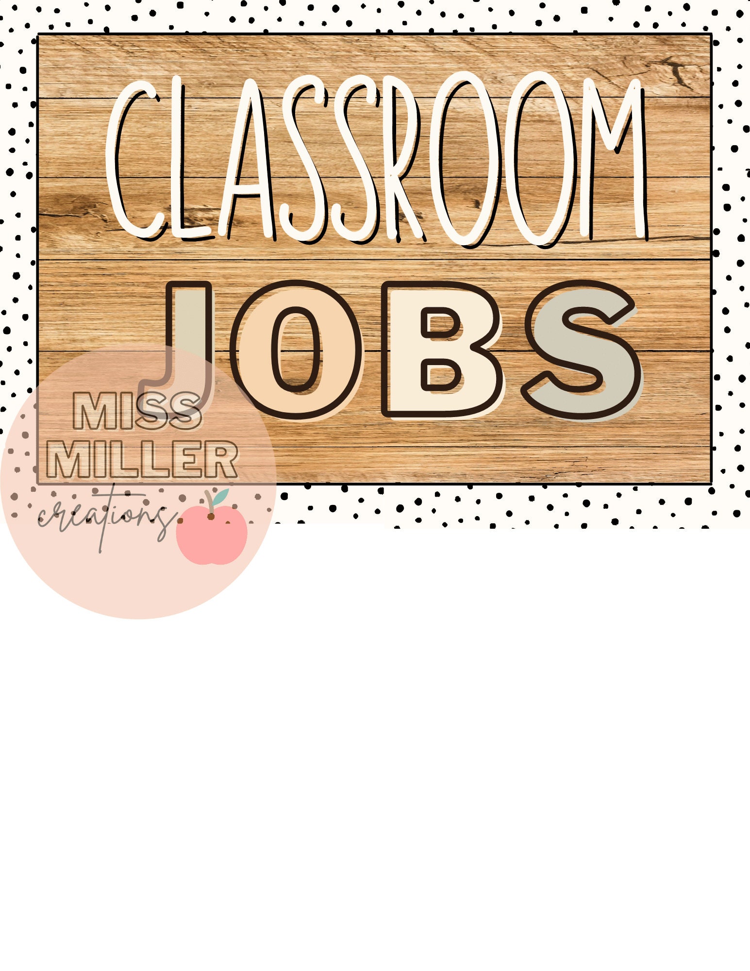 Neutral Boho Rainbow Classroom Jobs Display editable | Etsy
