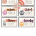 Groovy Glitter Class Jobs Display [editable] - Etsy