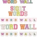 Disco Era Word Wall [editable] - Etsy