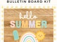 Hello Summer Bulletin Board Kit - Etsy Canada