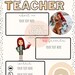 Neutral Boho Meet the Teacher Template - Etsy